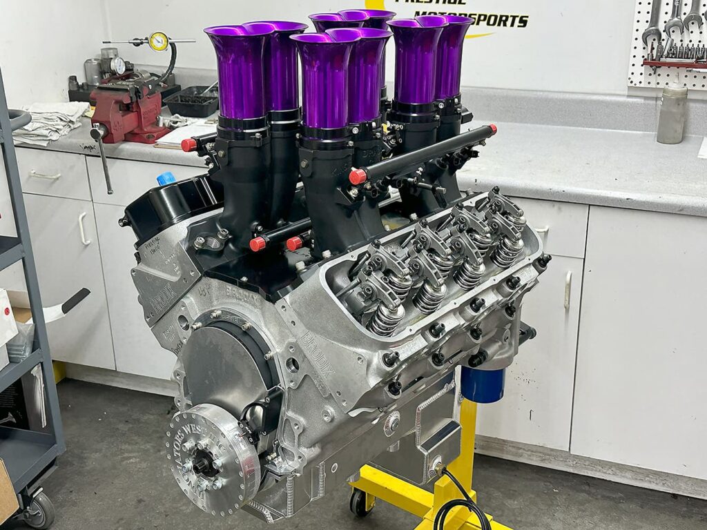 Aluminum Chevy Big Block Engine Build